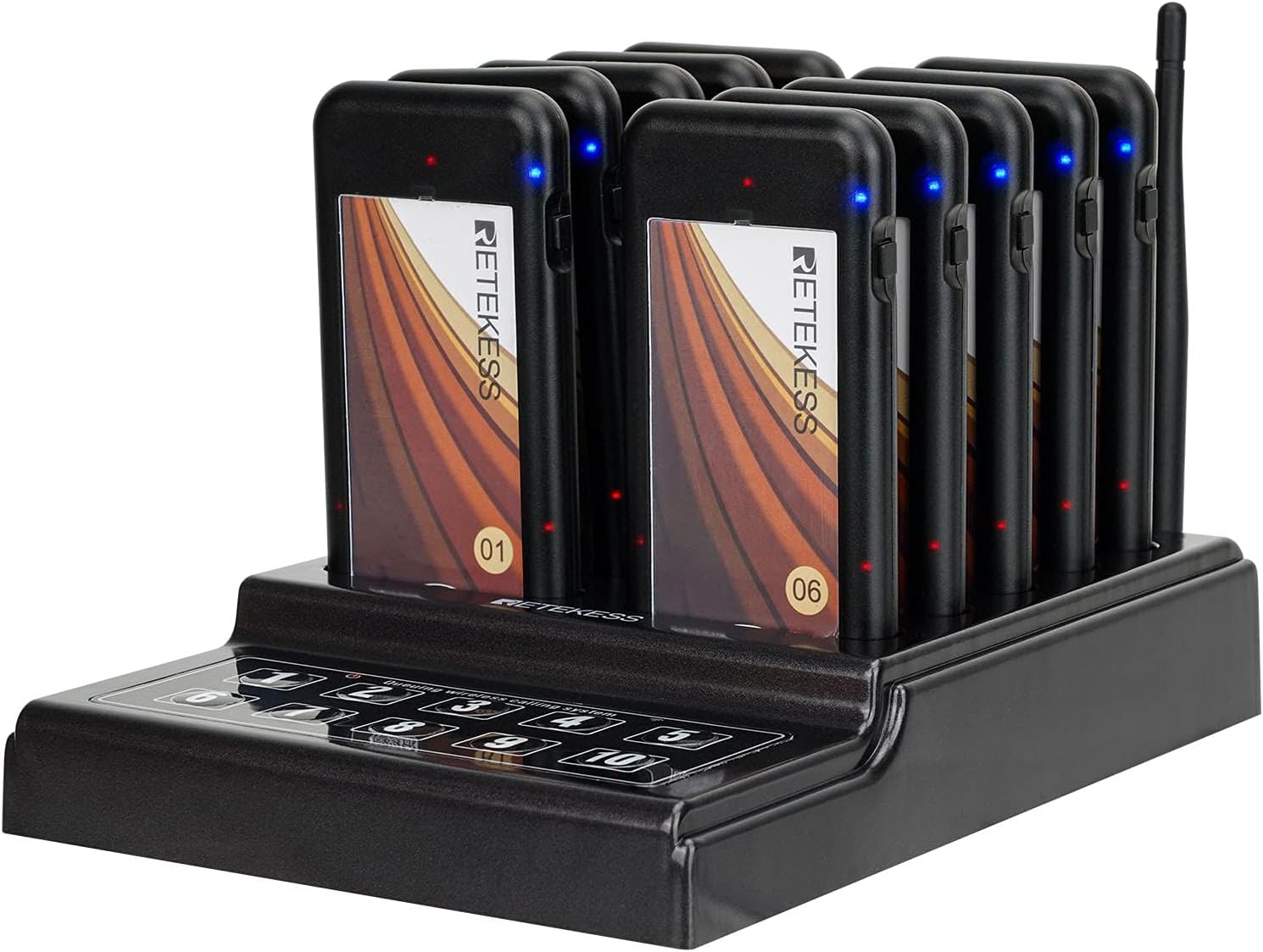 Amazon.com: Restaurant Pager System, Wireless Paging System for ...