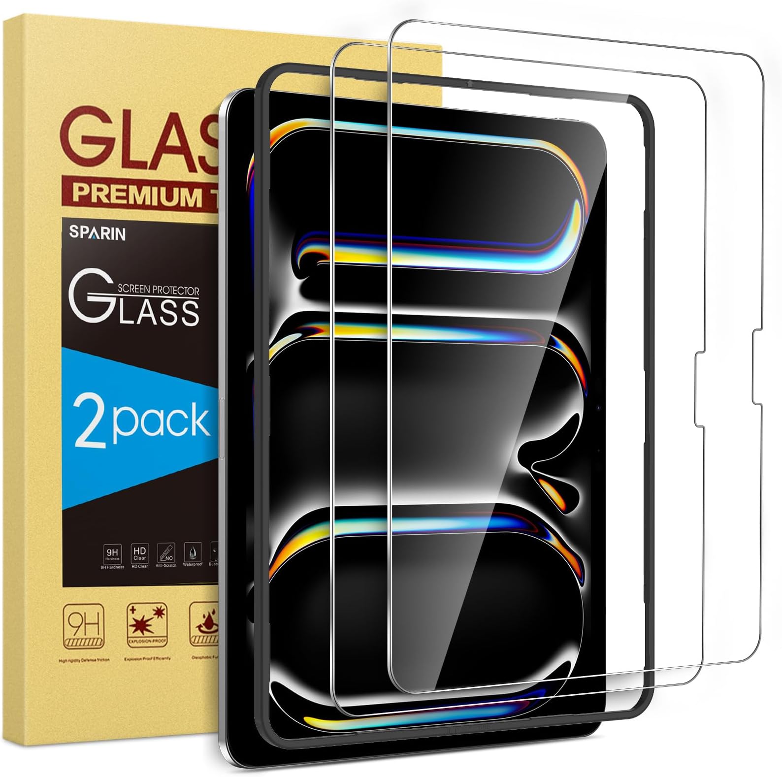 Amazon.com: SPARIN Screen Protector for iPad Pro 11 Inch M4 2024 (5th ...