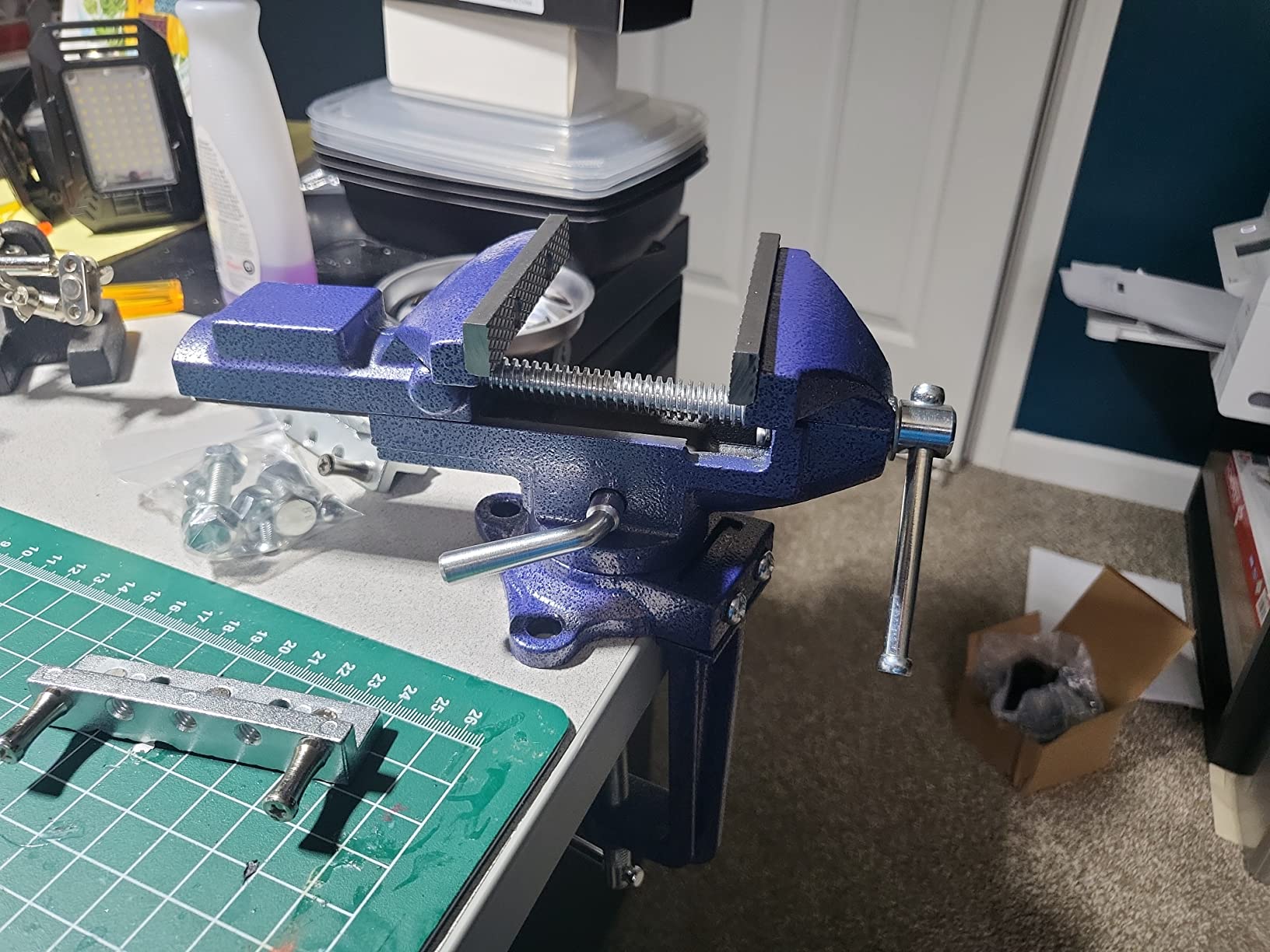 $5/mo - Finance 2-in-1 Dual-Purpose Combined Bench Vise or Table Vise ...