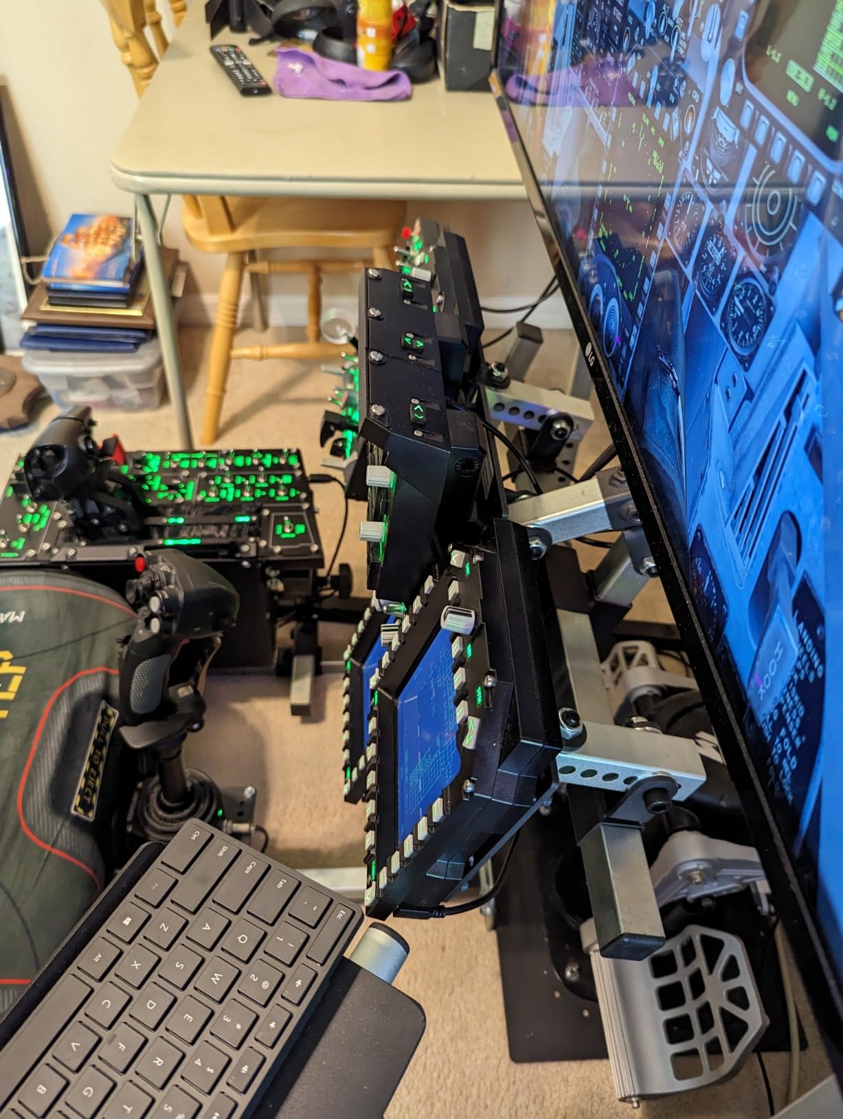 $18/mo - Finance SimFab Modular Flight Simulator Pit For Combat ...