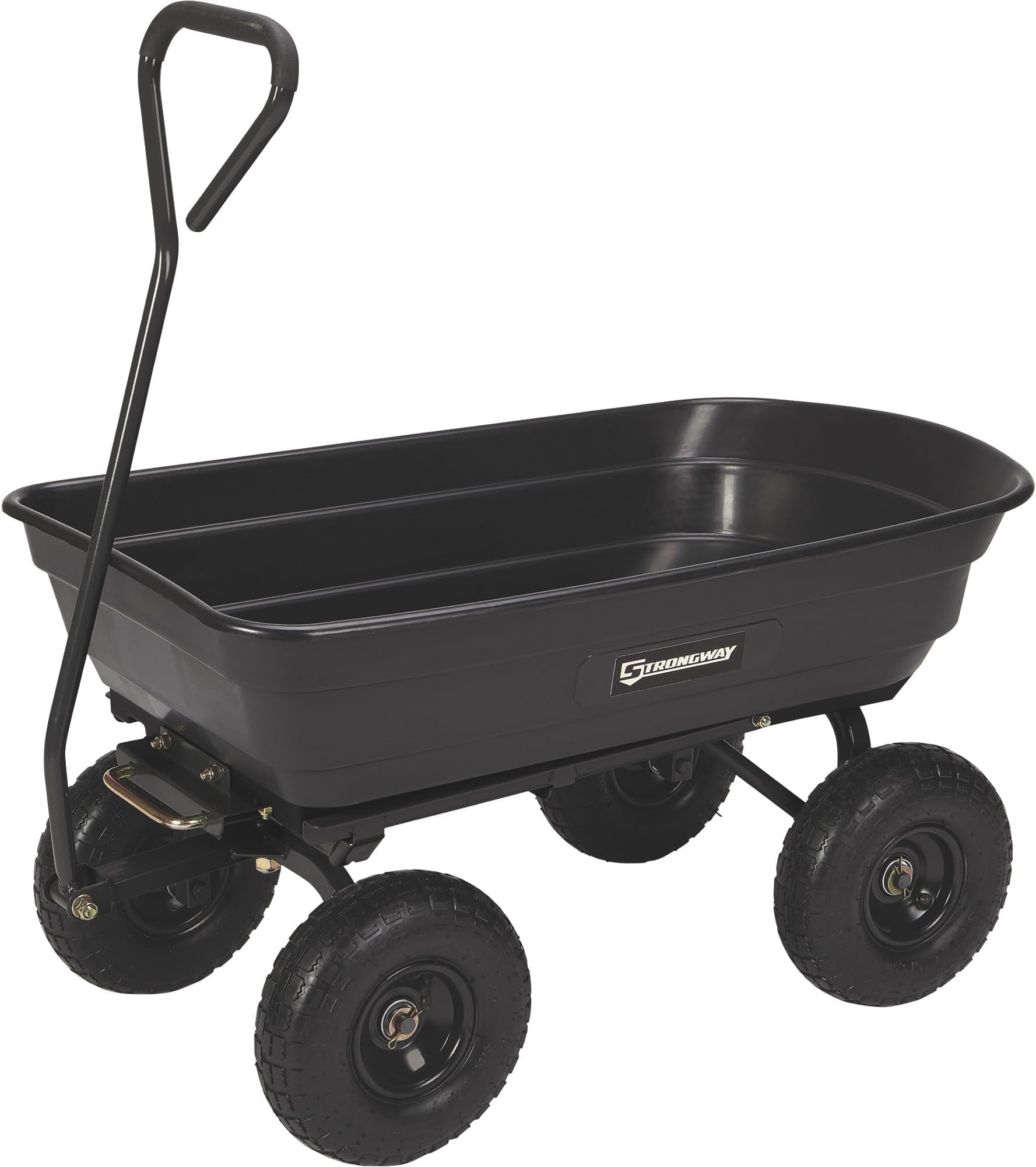 Amazon.com: Strongway Poly Garden Dump Cart with Quick Release ...