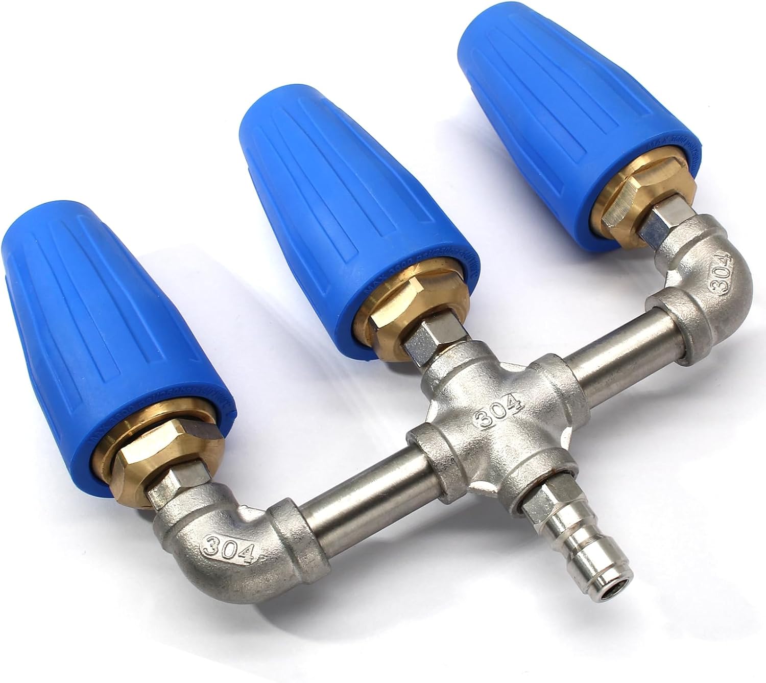 Amazon.com : Opfiue 1/4" Triple Turbo Nozzle Pressure Washer,360 ...