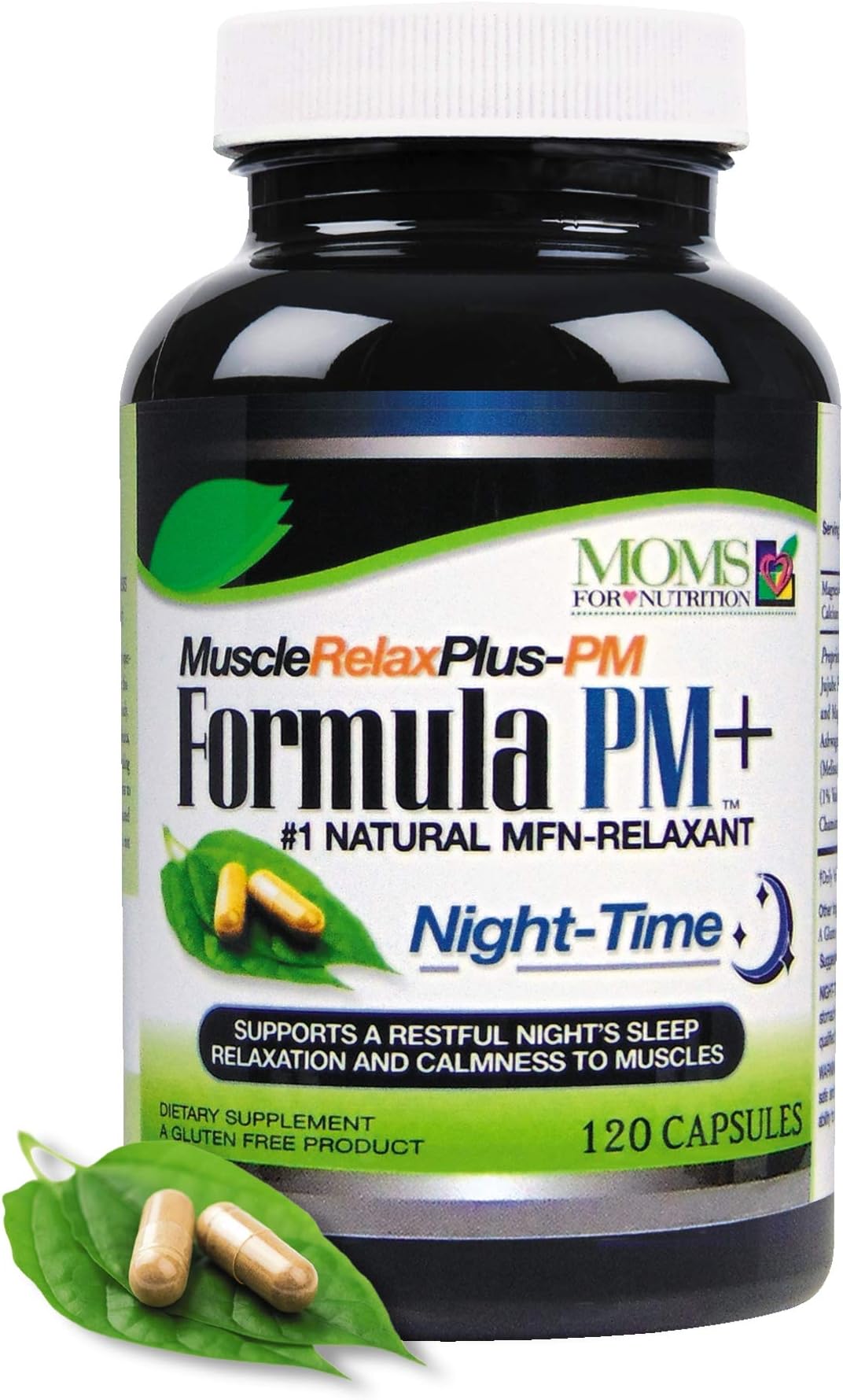 Amazon.com: Moms For Nutrition All Natural Muscle Relax Formula PM Plus ...