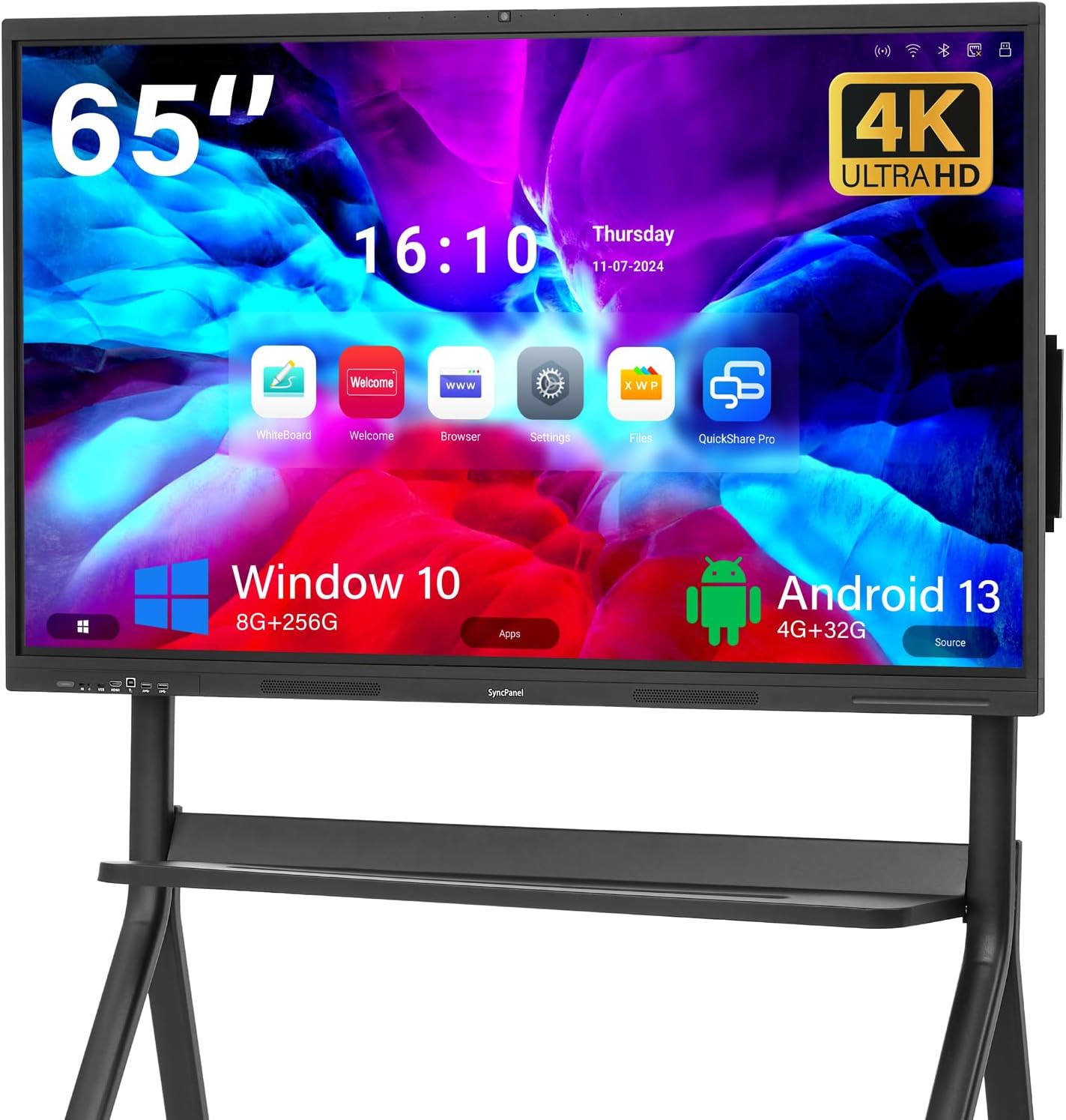 Amazon.com: SyncPanel 65" Interactive Smart Board, Electronic ...