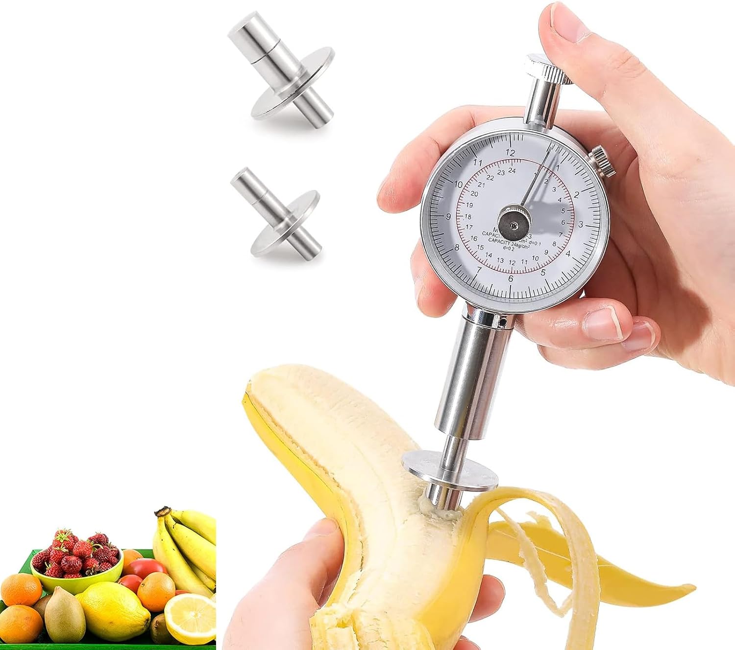 Amhuui เครื่องทดสอบความแข็งของผลไม้, Penetrometer ผลไม้, Penetrometer ...