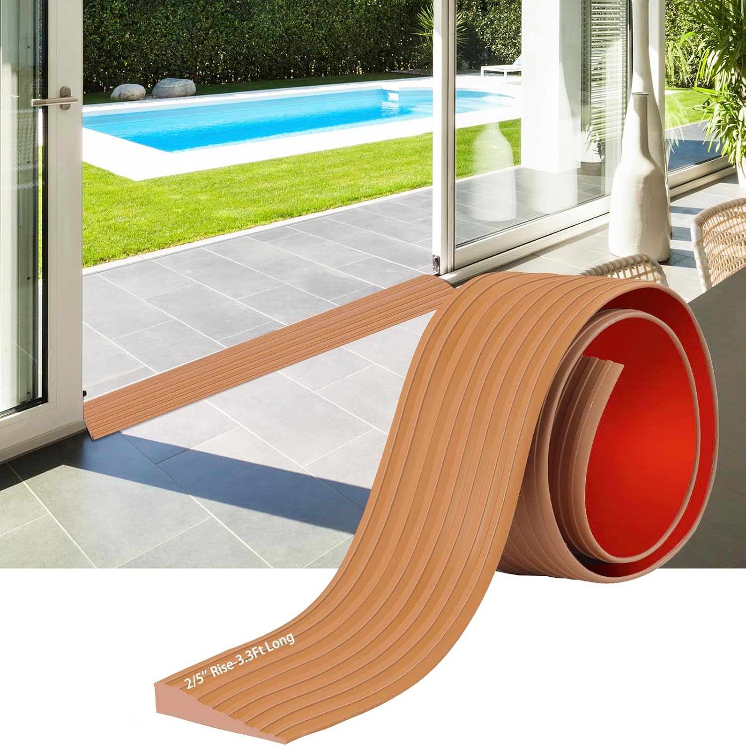 Amazon.com: Threshold Ramps for Doorways, 0.4" Rise Rubber Door ...