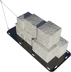 Amazon.com: Efficraft Yard Drag Sled with Pull Cables, 110.2'' x 47.2 ...