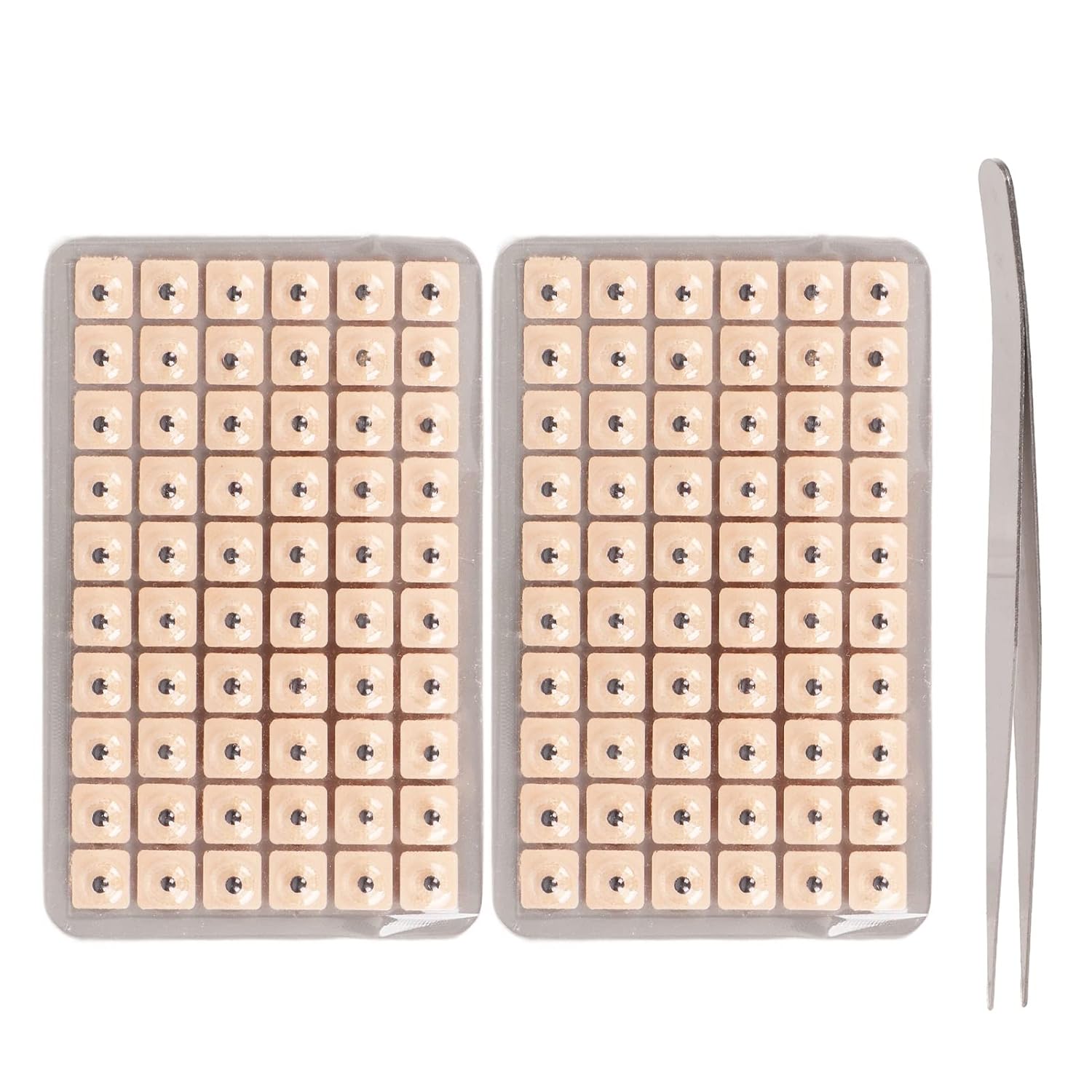 Amazon.com : 120pcs Magnetic Acupressure Ear Beads,Ear Pressure Patch ...