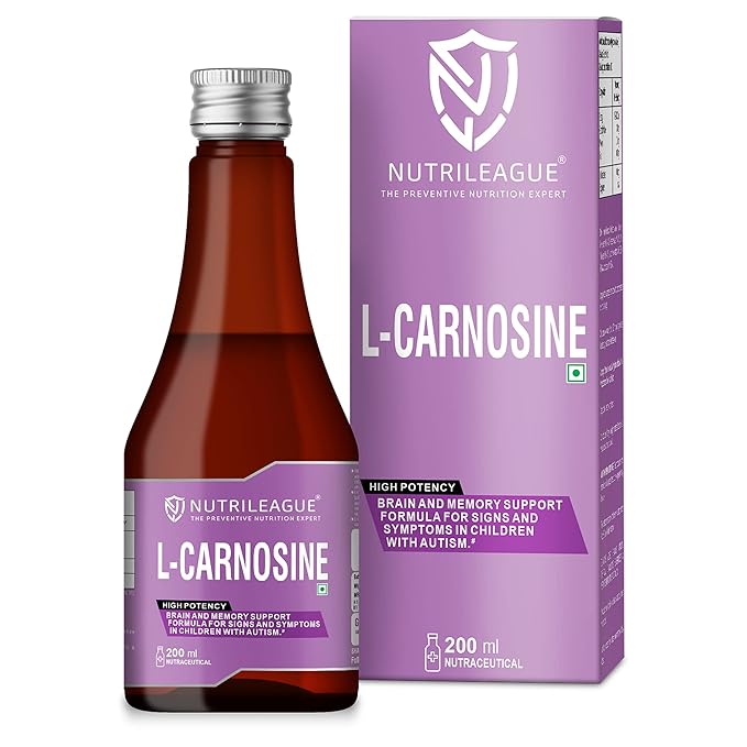 Buy Nutrileague L- Carnosine Syrup | 200 ml | Brain & Memory Support ...