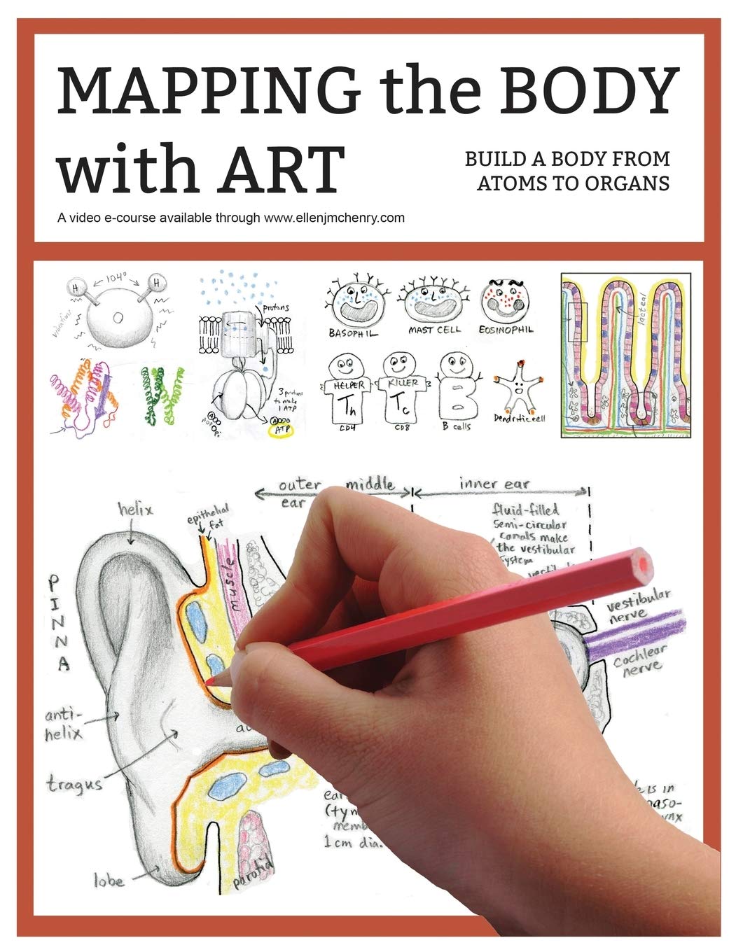 Mapping the Body with Art workbook: McHenry, Ellen J: 9780578503349 ...