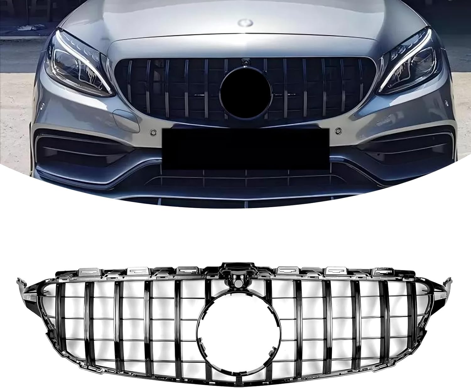 GT Style Front Bumper Grill For Mercedes Benz W205 Australia | Ubuy