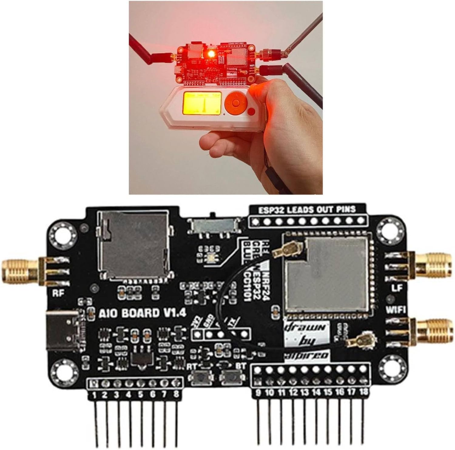 Amazon.com: Multi-function Wifi Development Board for Flipper Zero, for ...