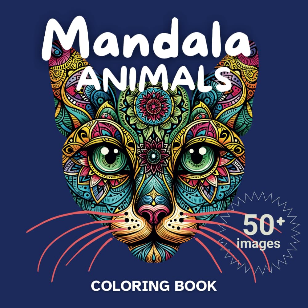 Mandala Animals: Coloring Book: Lennix, Lex: 9781763660700: Amazon.com ...