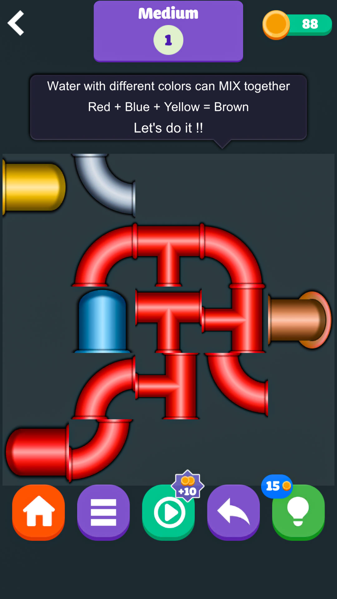 Line Puzzle: Pipe Art Game, Connect Pipe! Color Line Game, Connect Dots ...