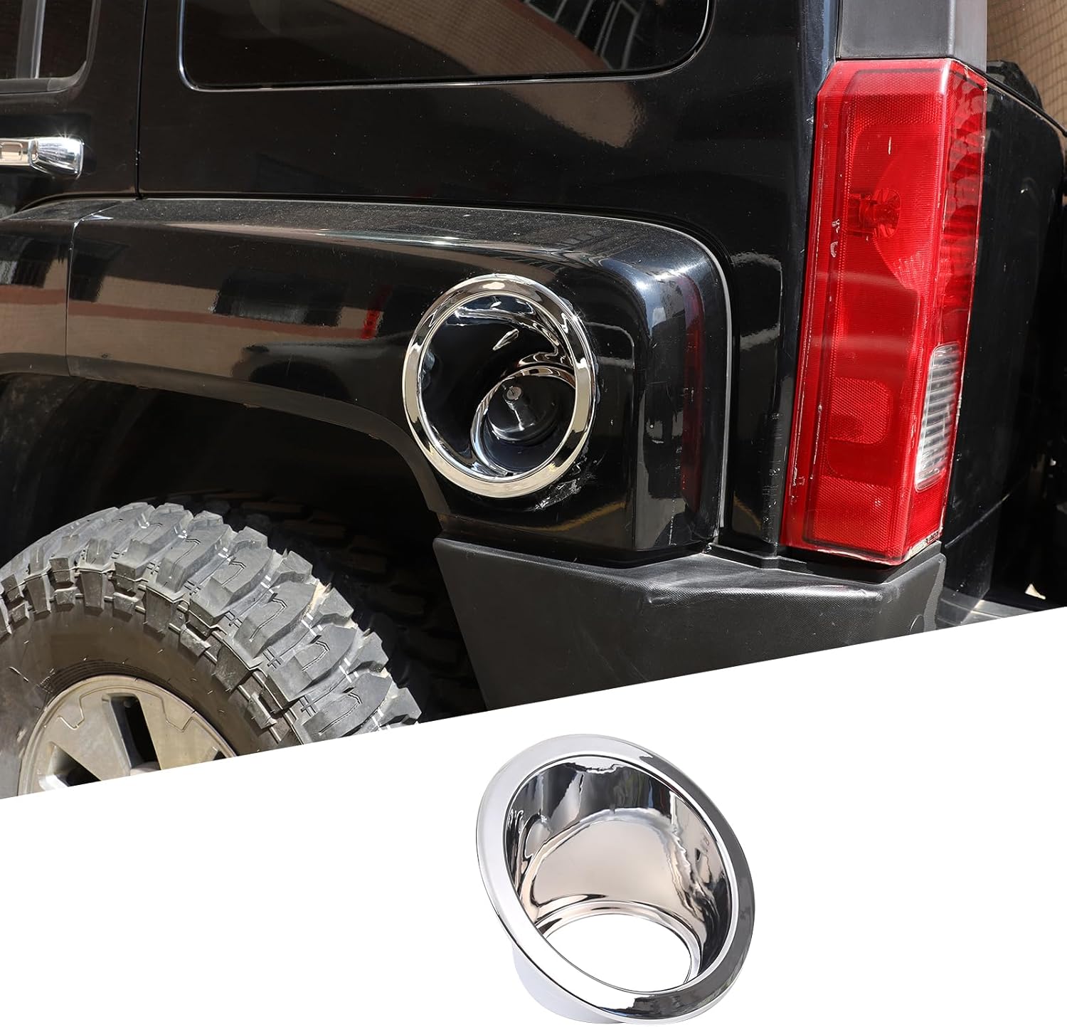 Amazon.com: Gas Cap Fuel Filler Door Cover Fit for Hummer H3 2005-2009 ...