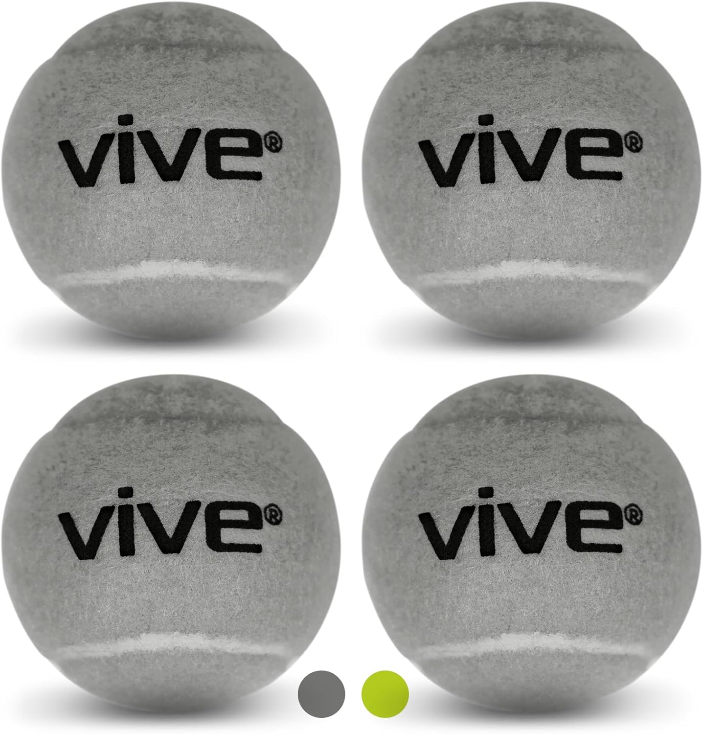 Amazon.com: Vive Tennis Balls for Walkers, Pre Cut (4 PCS) - Precut ...