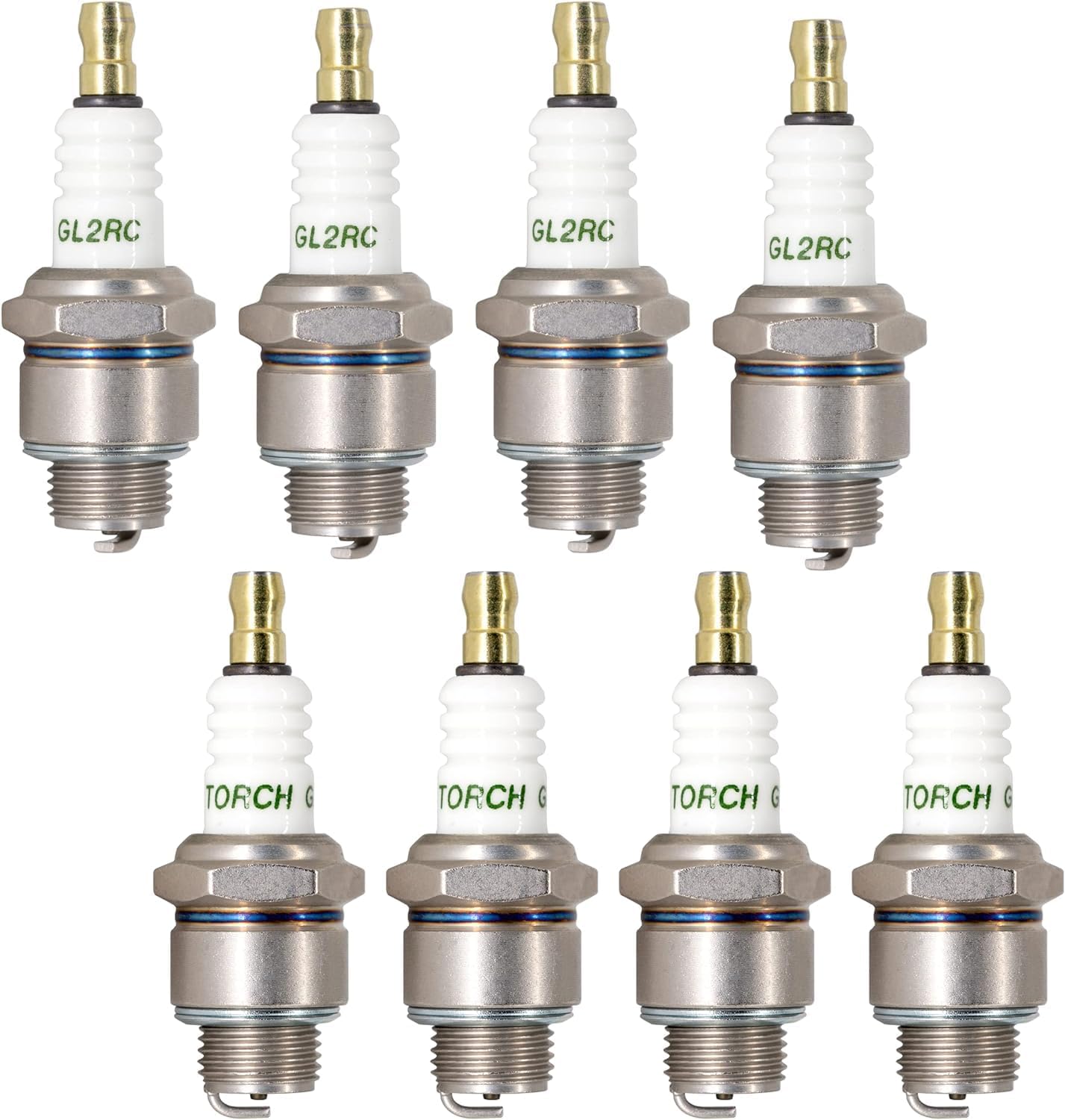 Amazon.com: PK8 TORCH Spark Plug GL2RC Replace for Champion 861/J19LM ...