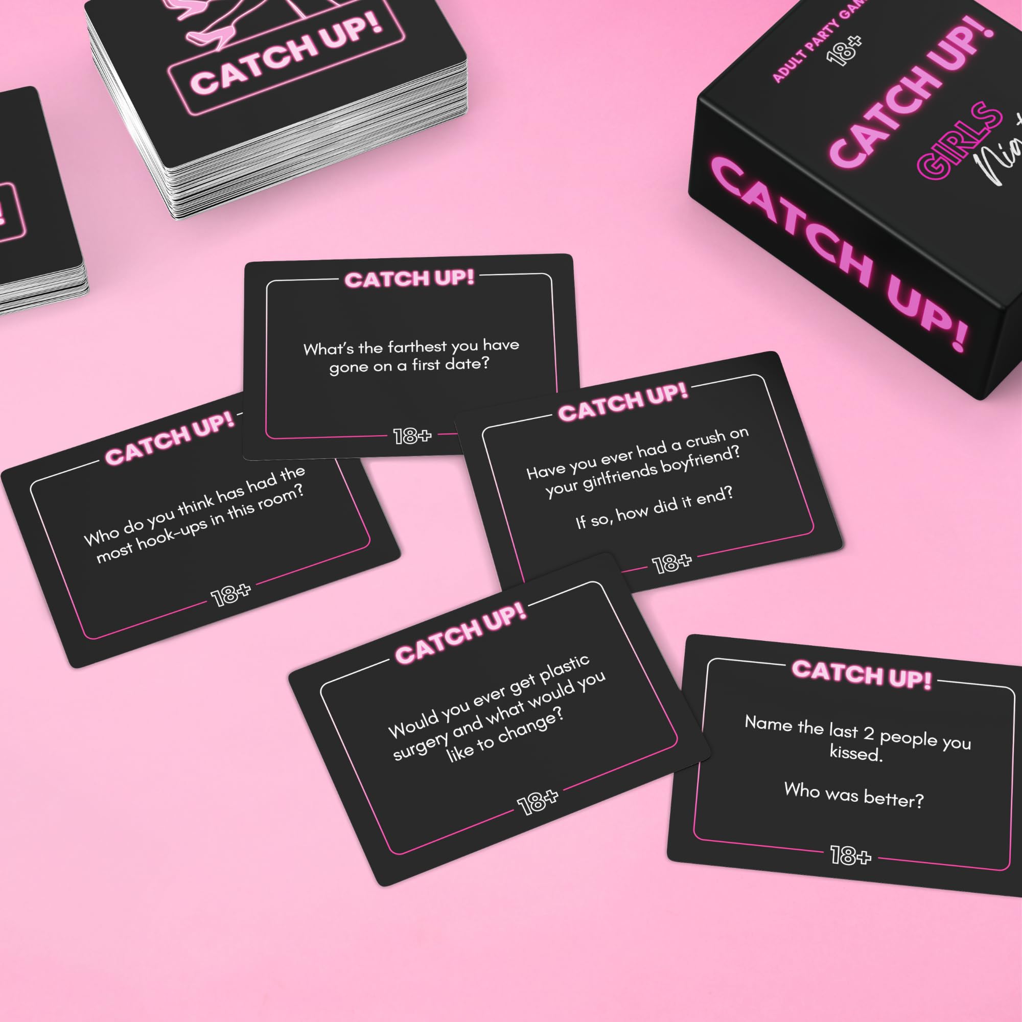 Snapklik.com : BETTER US Catch UP Spicy Girls Night Card Game 18 ...