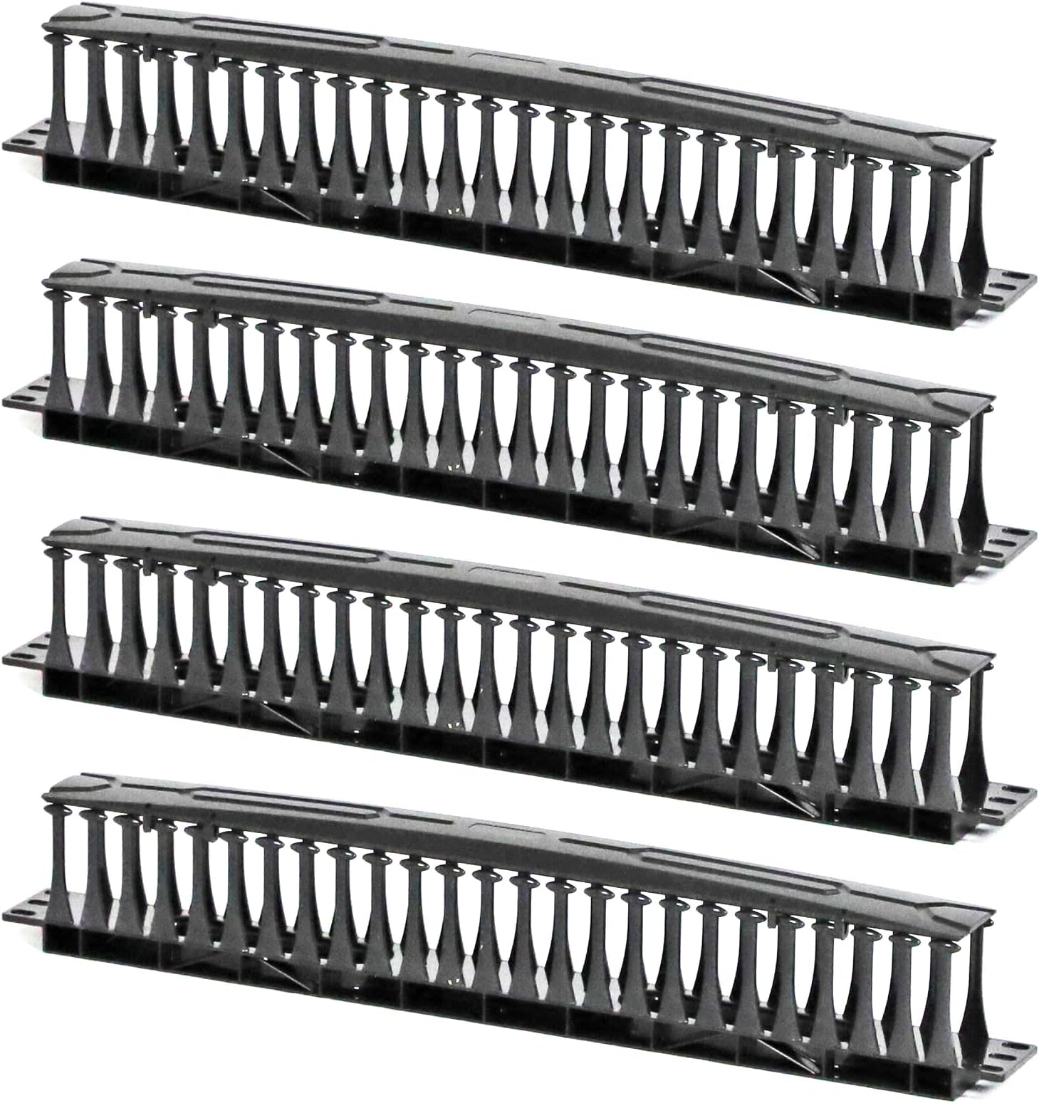 Amazon.com: AEONS 1U Cable Management Horizontal 19-inch Rack Mount ...