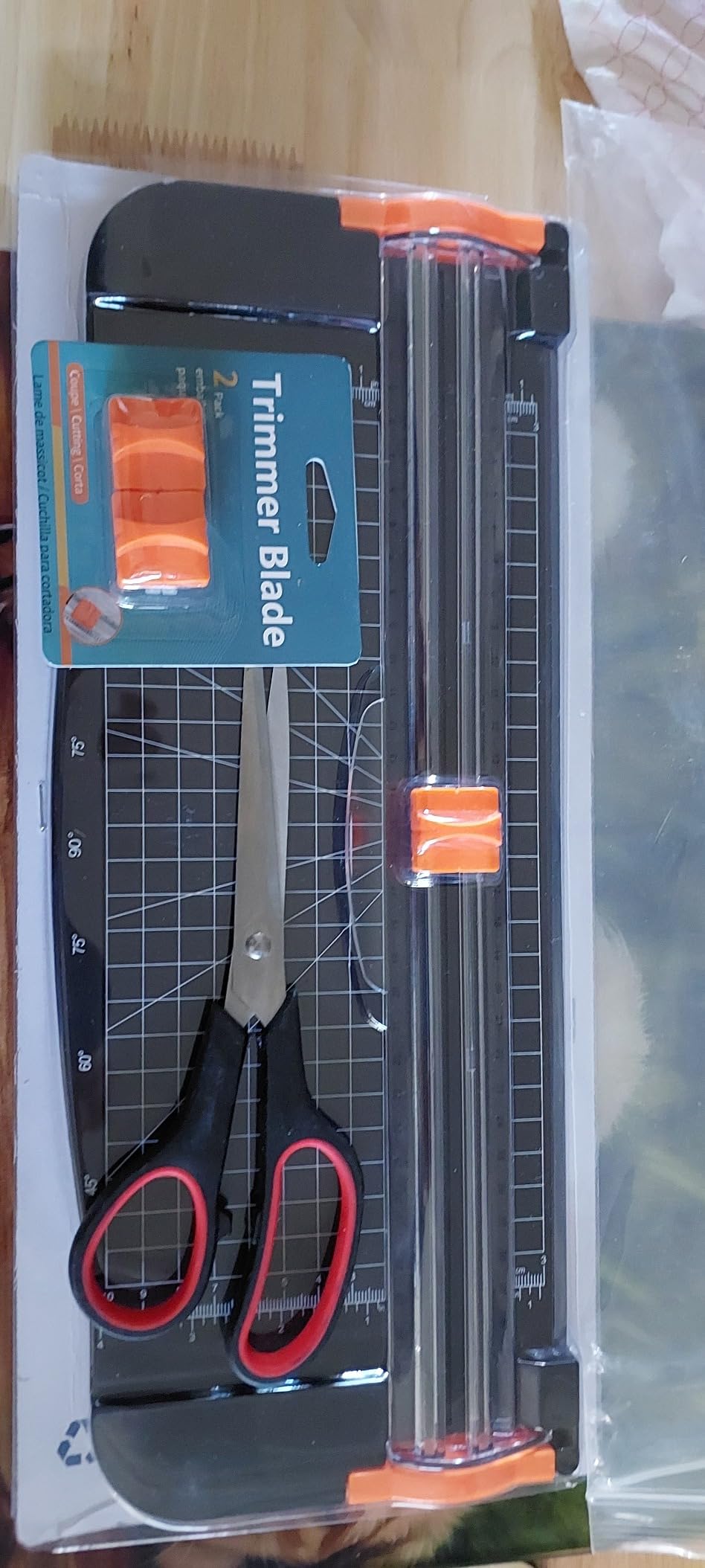 Paper Cutter,A4 Paper Trimmer,Paper Slicer with 2Pcs Replacement Blades ...