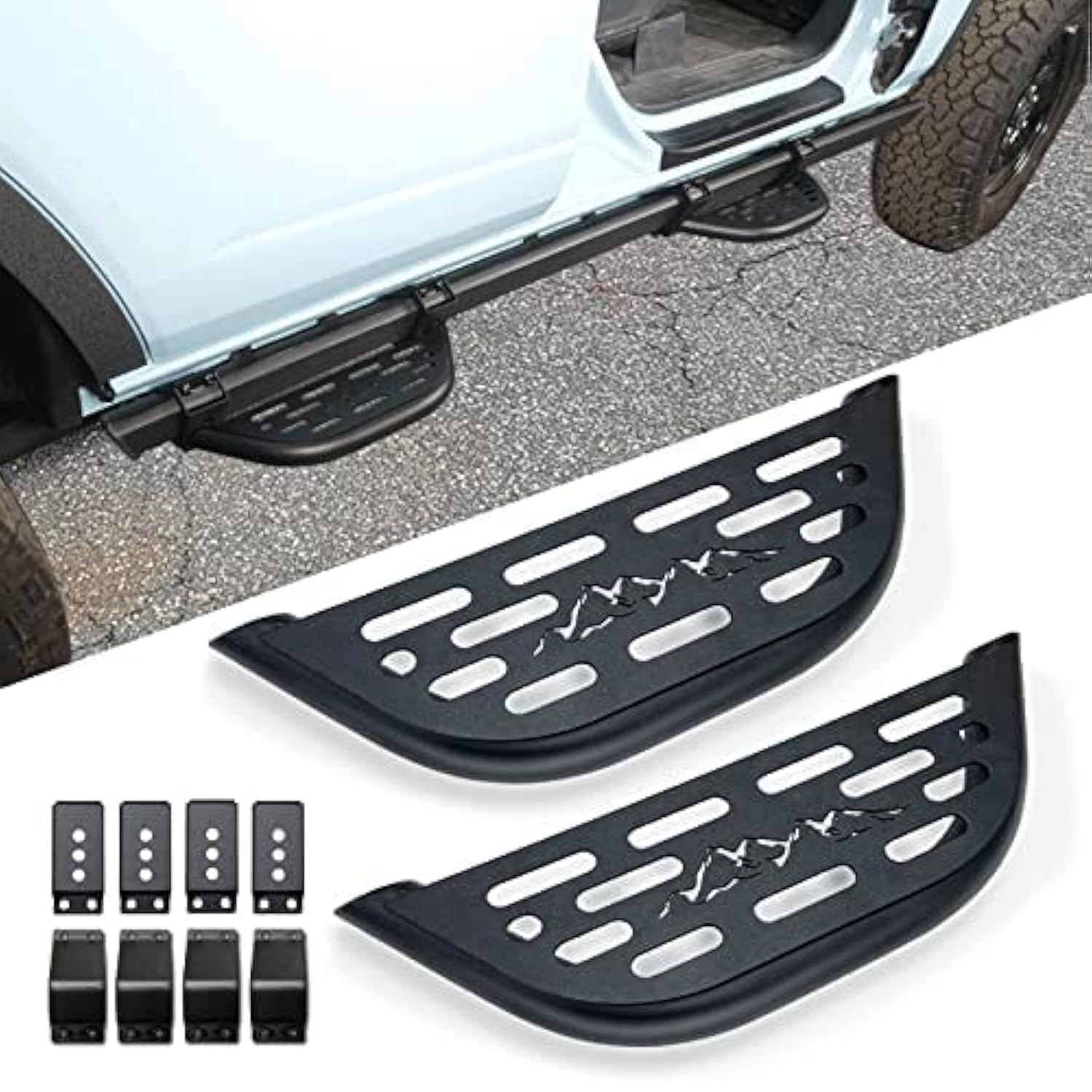 Snapklik.com : ANMOSVO Side Steps For Bronco 2021 2022 2023 2024 ...