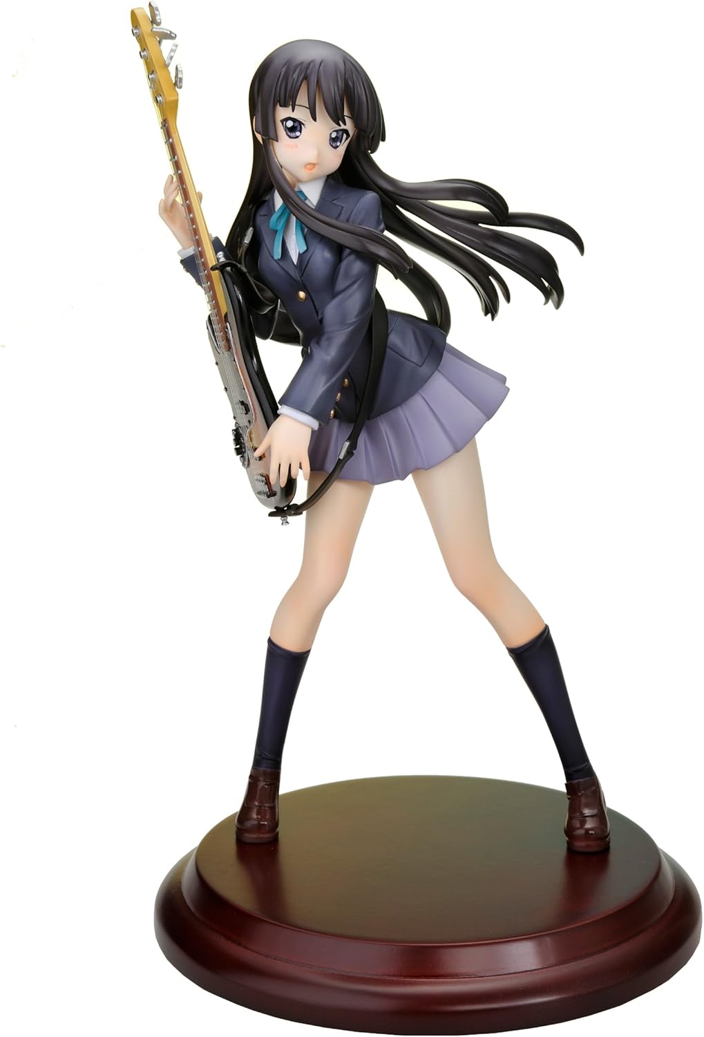 Amazon.com: K-ON! Akiyama Mio (1/6 Scale PVC Figure) Clayz Japan : Toys ...