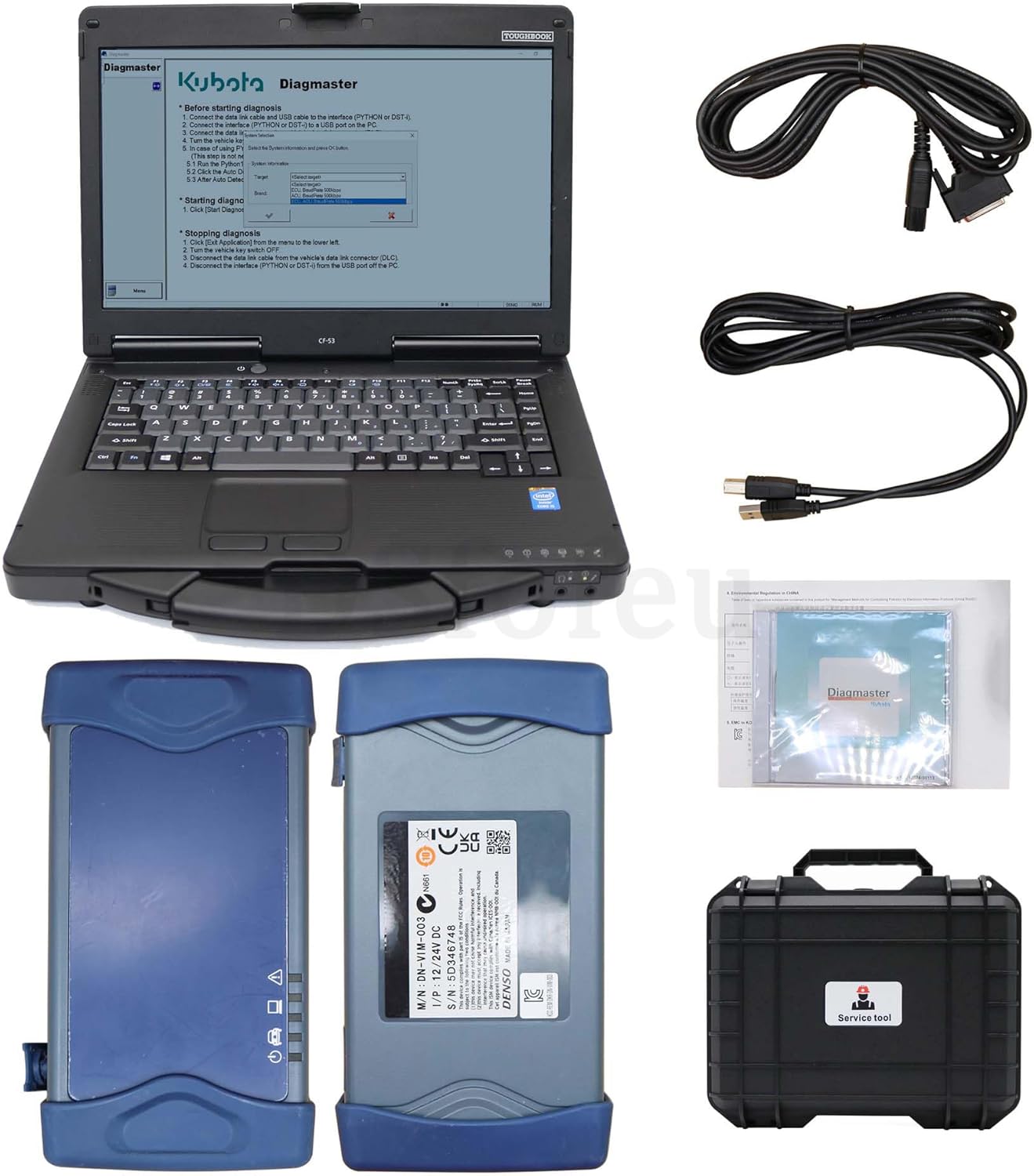 Amazon.com: for Denso Interface KUBOTA Takeuchi Hino Original ...