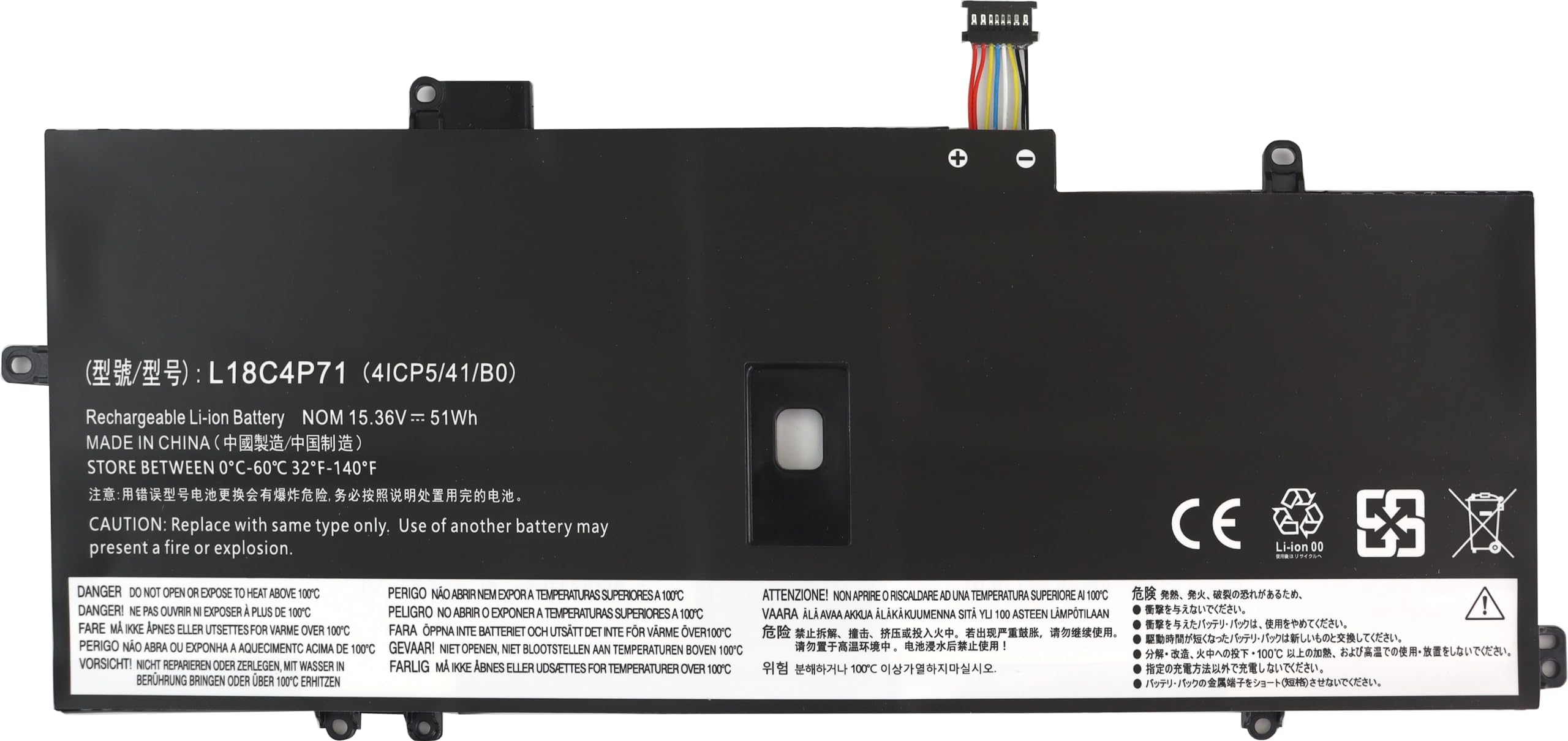 Amazon.com: L18M4P72 SB10T83174 5B10W13931 Battery Replacement for ...