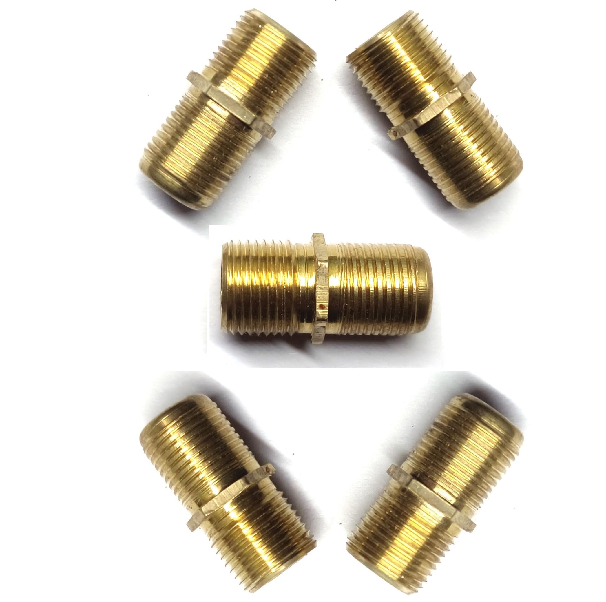 TAAPSEE F-Type RF Coaxial Connectors RG6 Adapter F Female to F Female ...