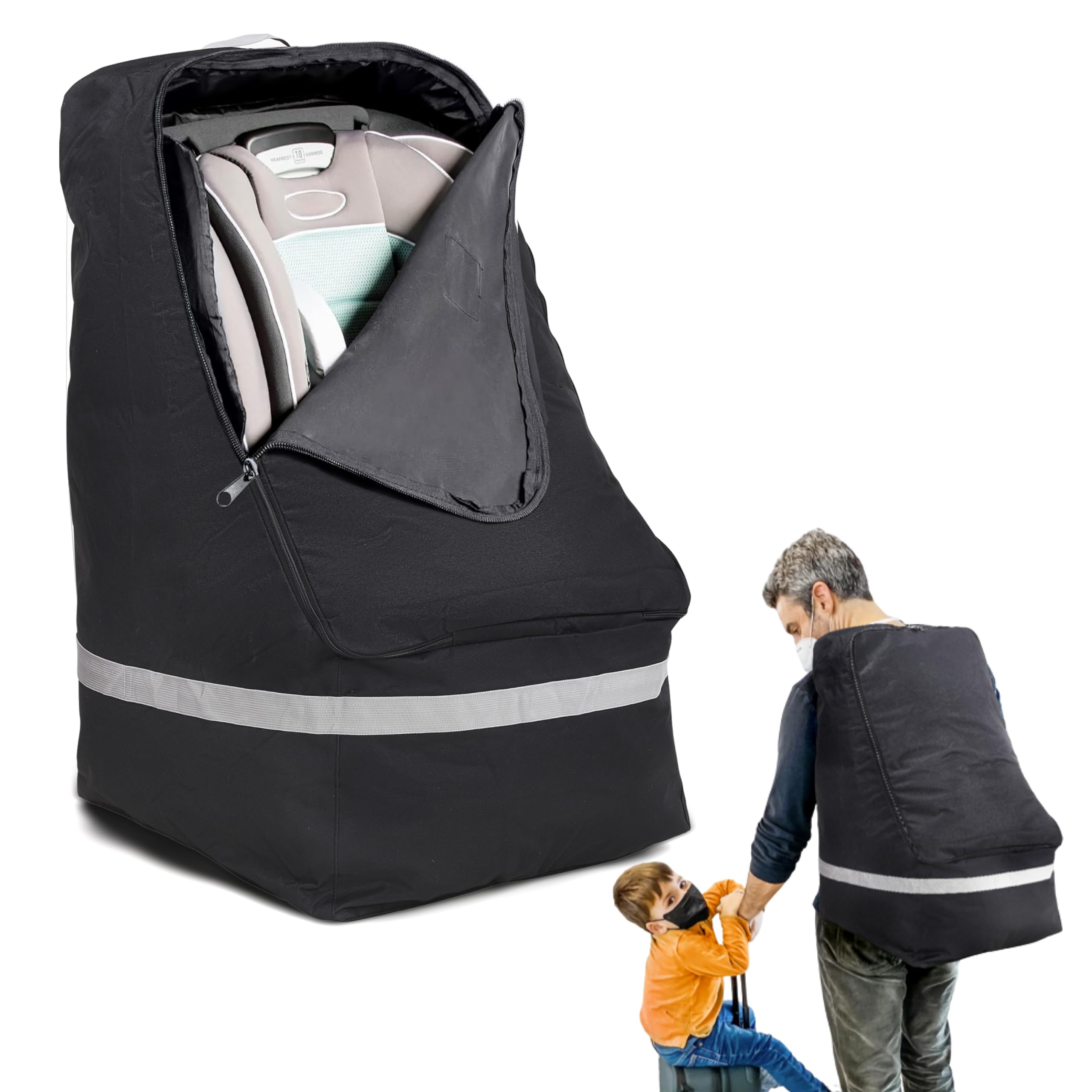 Amazon.com: Hynec Tech Car Seat Bags for Travel - Car Seat Travel Bag ...