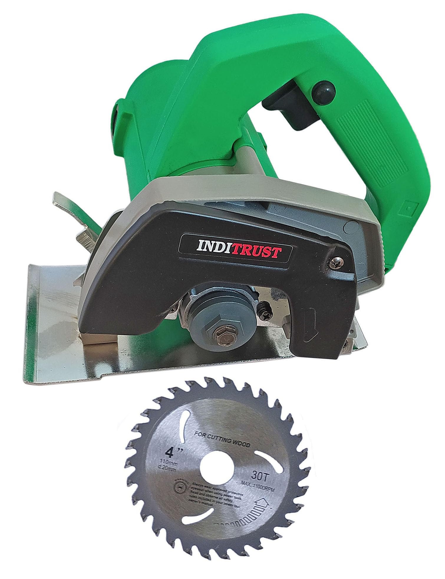 Inditrust 6-Month Warranty 1400W Green Marble/Wood cutting Machine ...