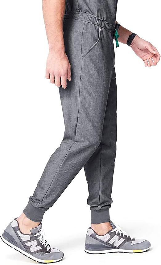 Amazon.com: FIGS Tansen Jogger Style Scrub Pants for Men — Slim Fit, 5 ...