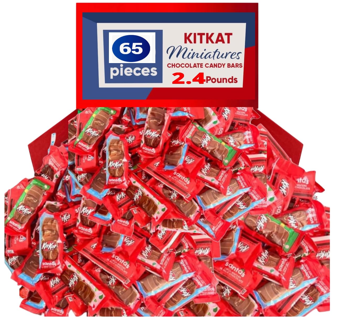 Amazon.com : Christmas Chocolate Candy Bulk Individually Wrapped ...