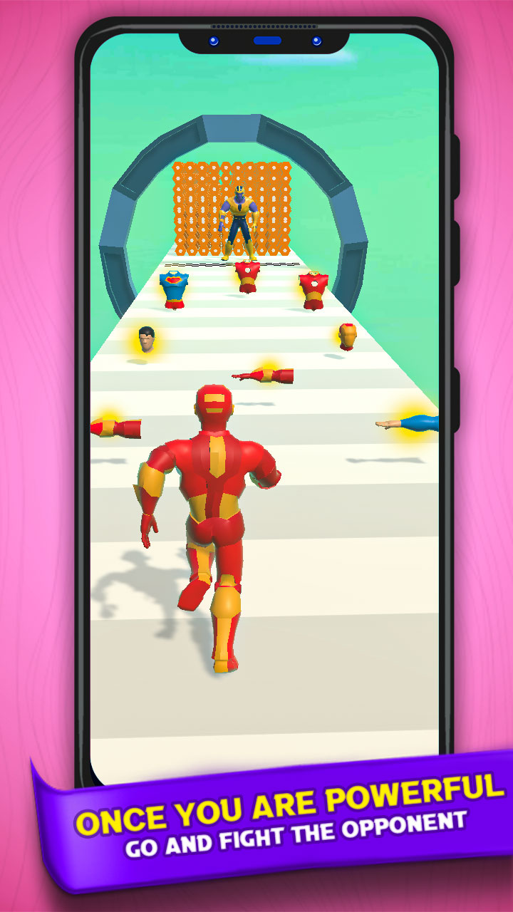 Mashup Superhero Master: Mutant Hero Maker Craft Runner 3D - Make ...