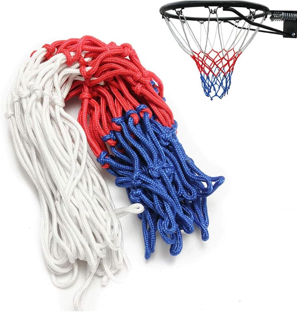 Amazon.com : GARASANI 2 Pack Basketball Net Replacement 18 inches Red ...