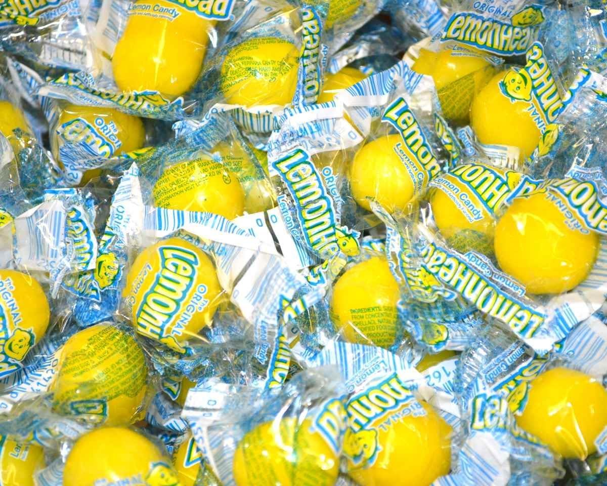 Amazon.com : Lemonhead Hard Lemon Candy, Summer Candy, Individually ...