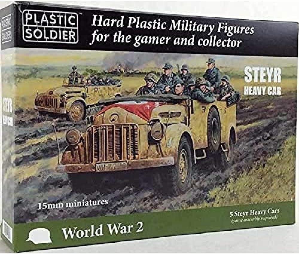 Amazon.com: Plastic Soldier Steyr Heavy Car : Toys & Games