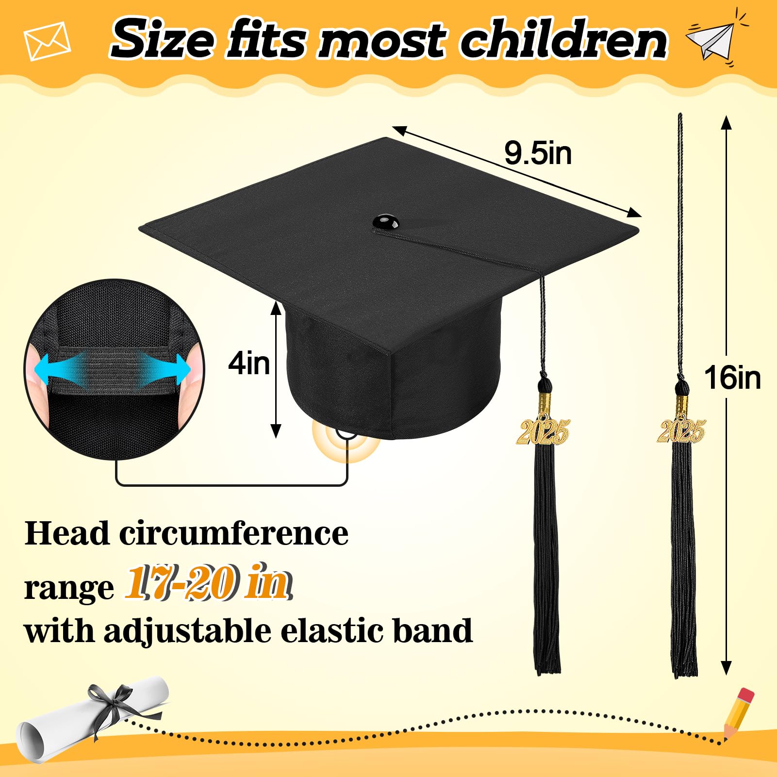Snapklik.com : Bigmeta 12 Pcs 2025 Preschool Kindergarten Graduation ...