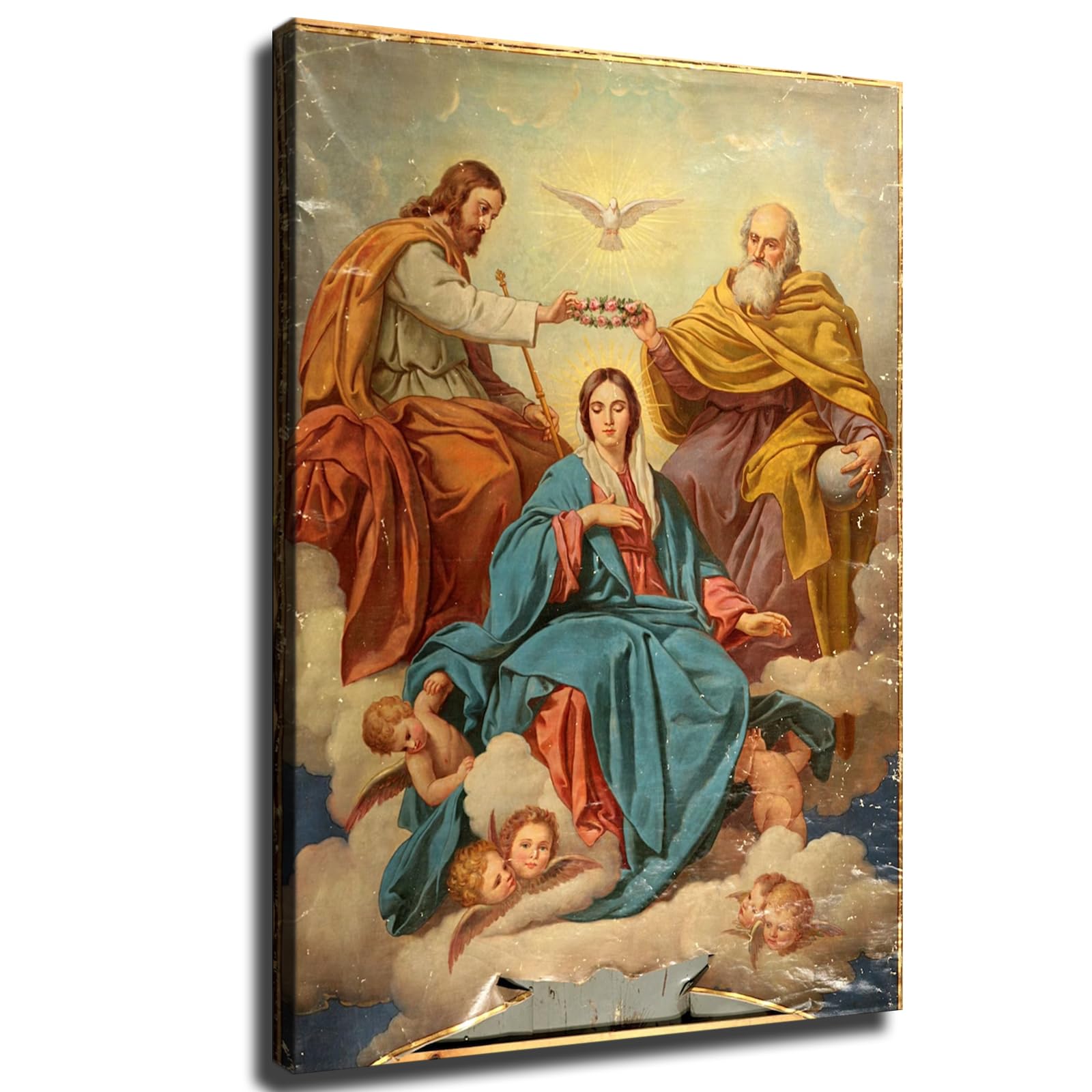 Amazon.com: ZeeHxq Holy Trinity Poster Print Art Home Wall Decor ...