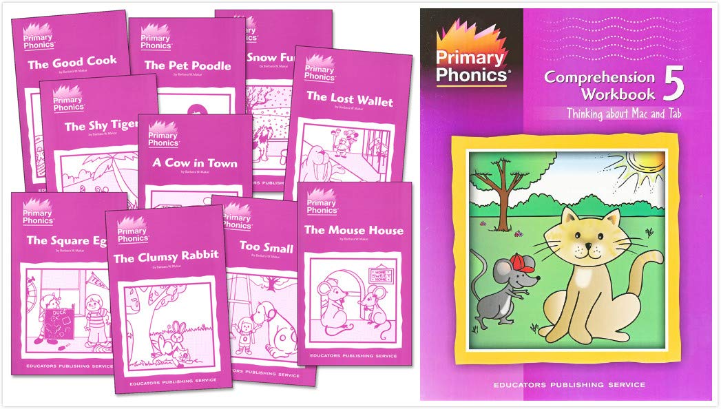 Primary Phonics Skills Set 5: oo, ow, ay, ey, aw, ow, ou, wa-, al, -y ...