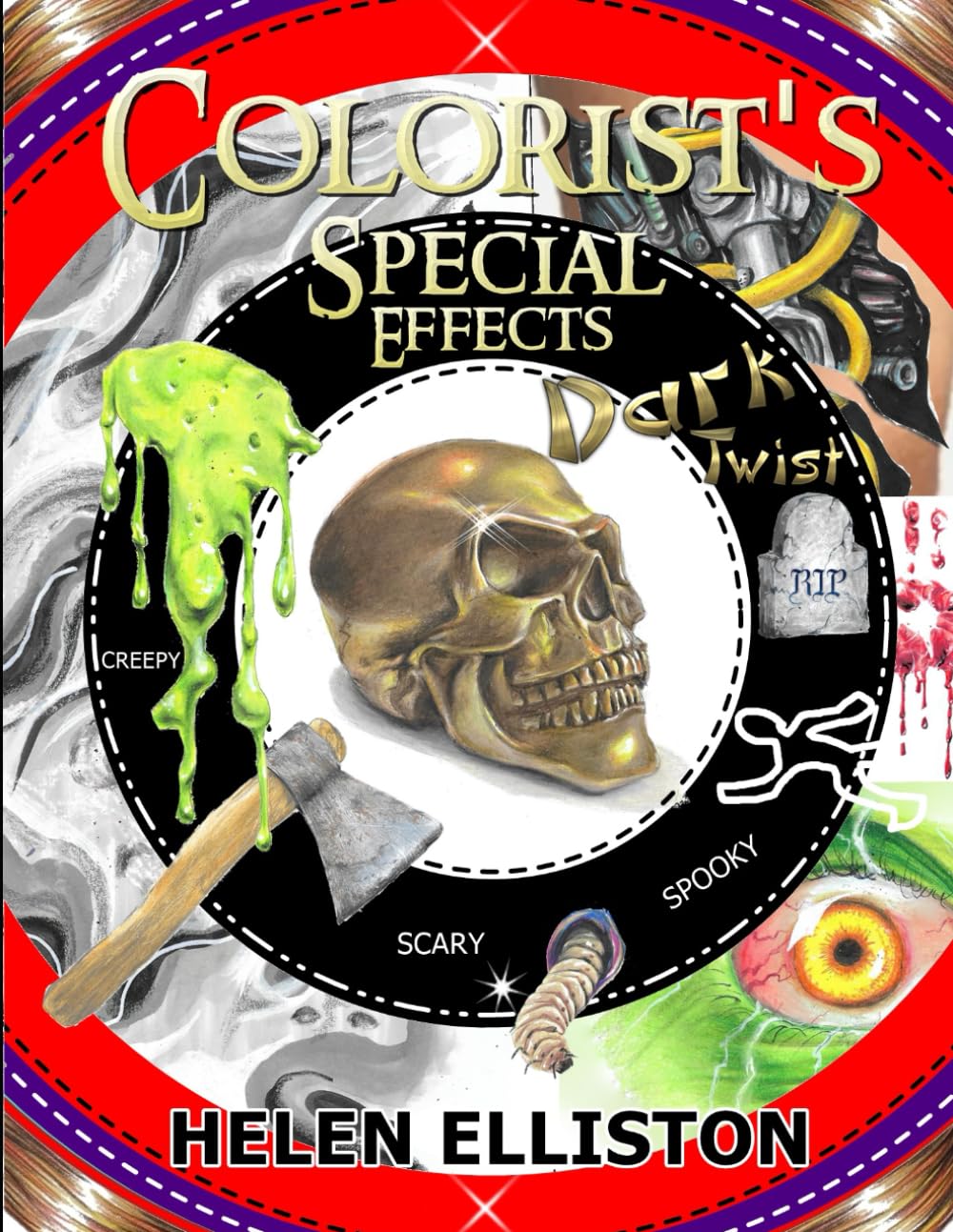 Amazon.com: Colorist's Special Effects - Dark twist: Creepy, spooky art ...