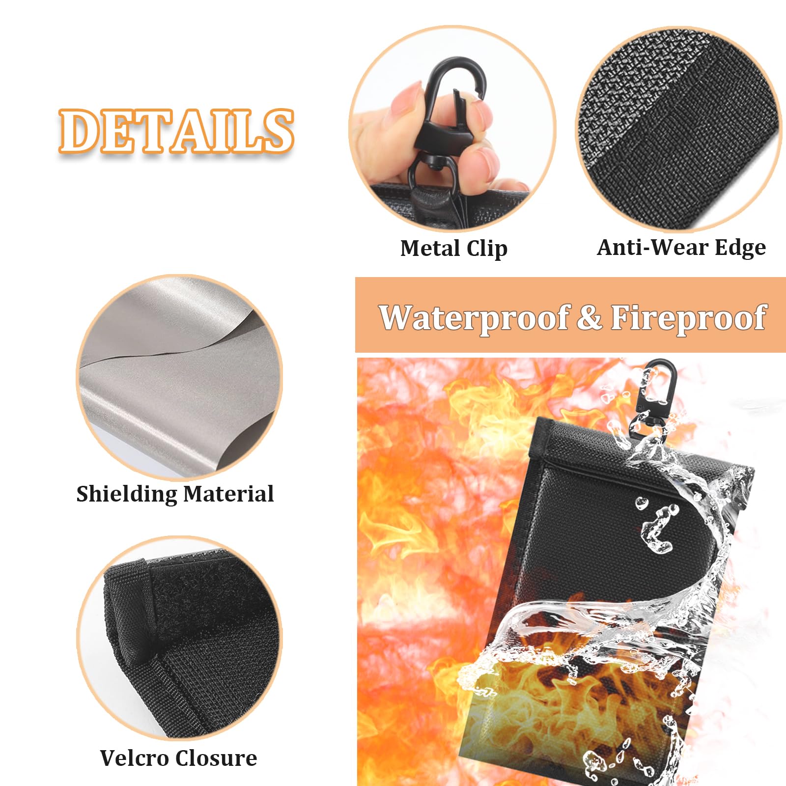 Snapklik.com : Faraday Key Fob Protector