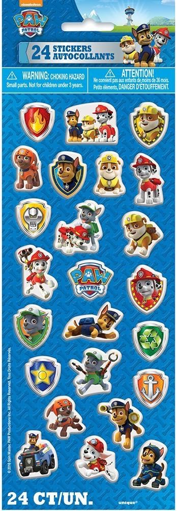 PAW PATROL STICK N PLAY STICKER SET : Amazon.ca: Toys & Games