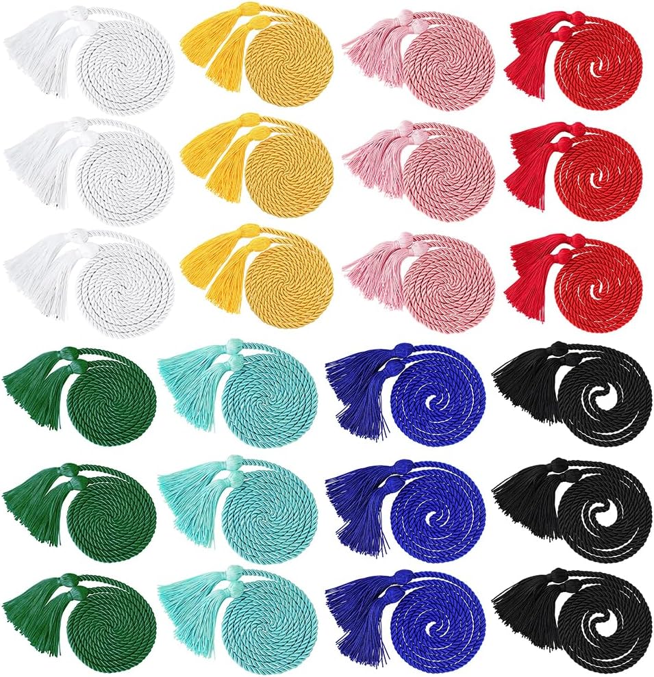 Amazon.com: kuchisity 24 Pcs Graduation Cord, 2025 Graduation Honor ...