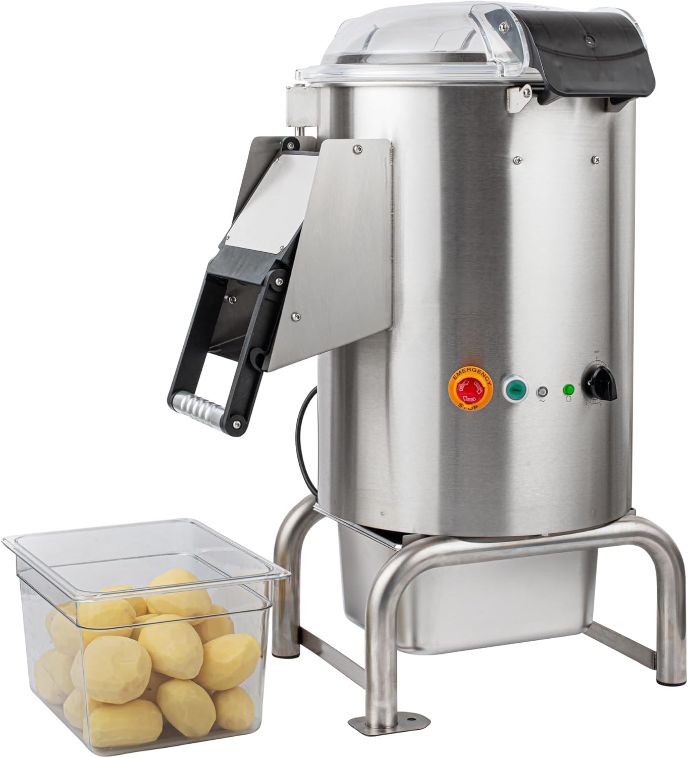 Amazon.com: Restaurantware - Hi Tek 22 Pound Commercial Potato Peeler, 1 Automatic Potato ...