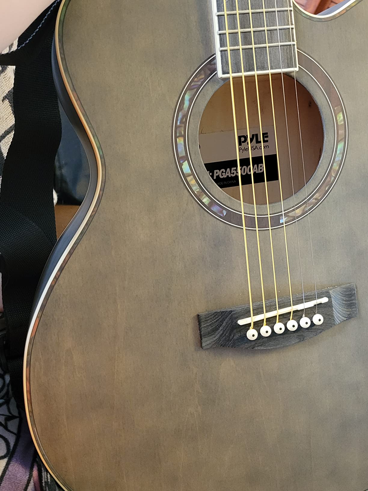 $15/mo - Finance Pyle Acoustic Guitar Kit, 3/4 Junior Size Steel String ...