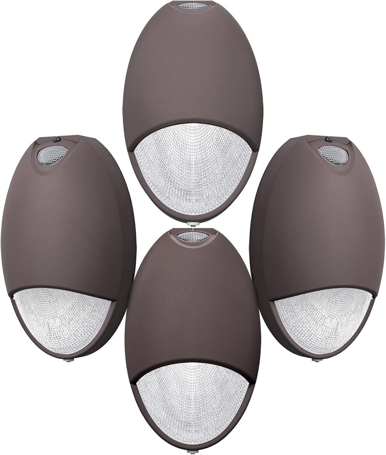 Led Emergency Wall Pack Light With Battery Backup Photocell Sensor ...