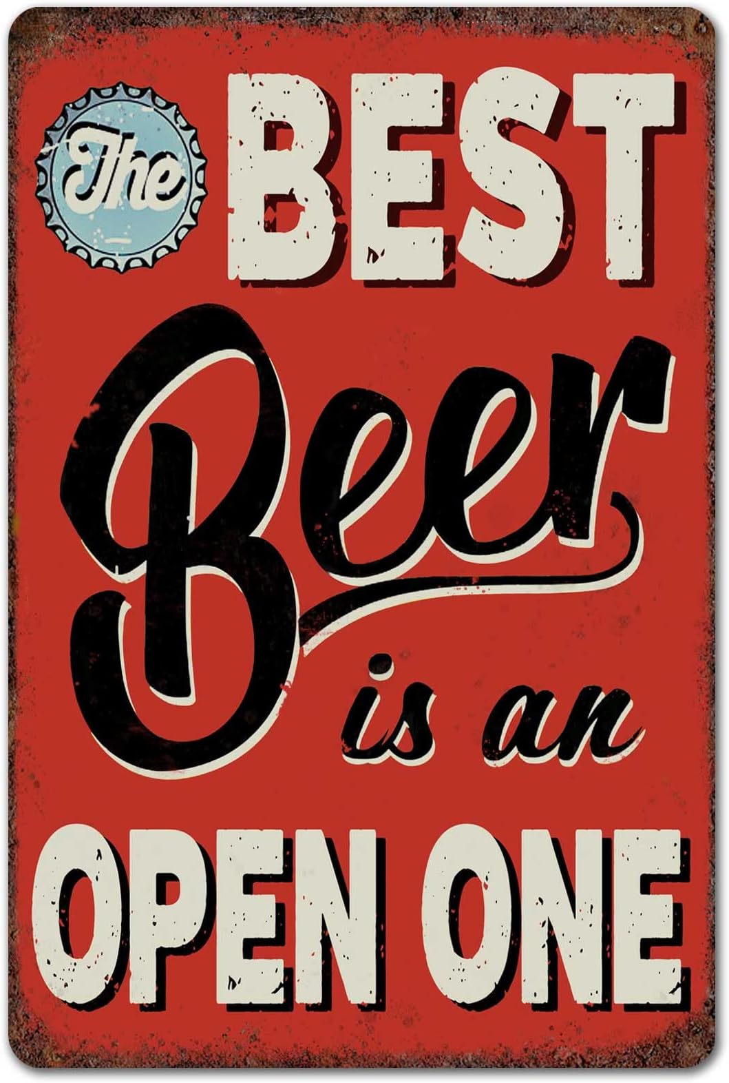 Amazon.com: CrazySign Funny Bar Sign Man Cave Vintage Metal Sign The ...