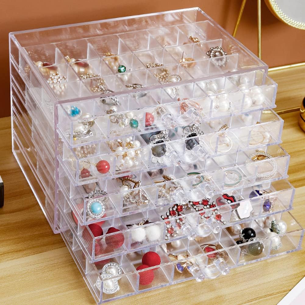 Amazon.com: KLOUD City Jewelry Box Organizer Storage Container with ...