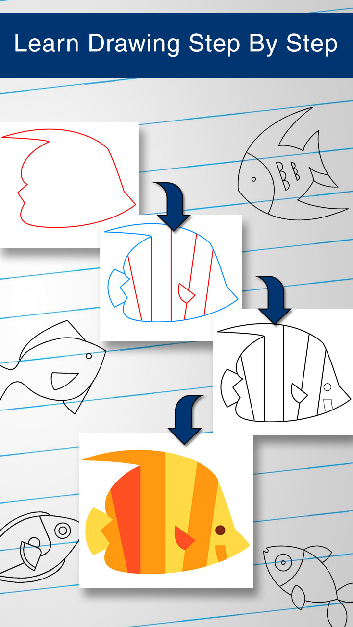 How to Draw Fish - App on Amazon Appstore